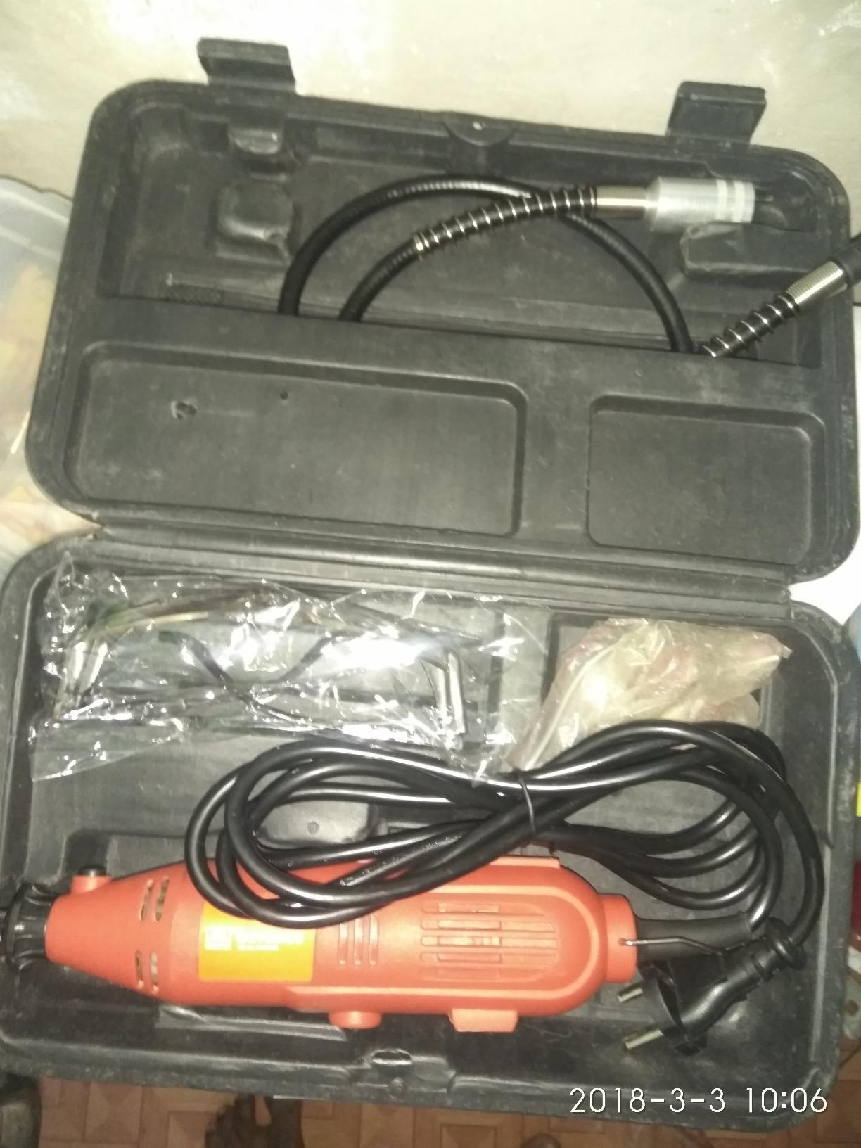 KROST TC6601 Mini Electric Rotary Tool Die Grinder with Flexible Shaft ...
