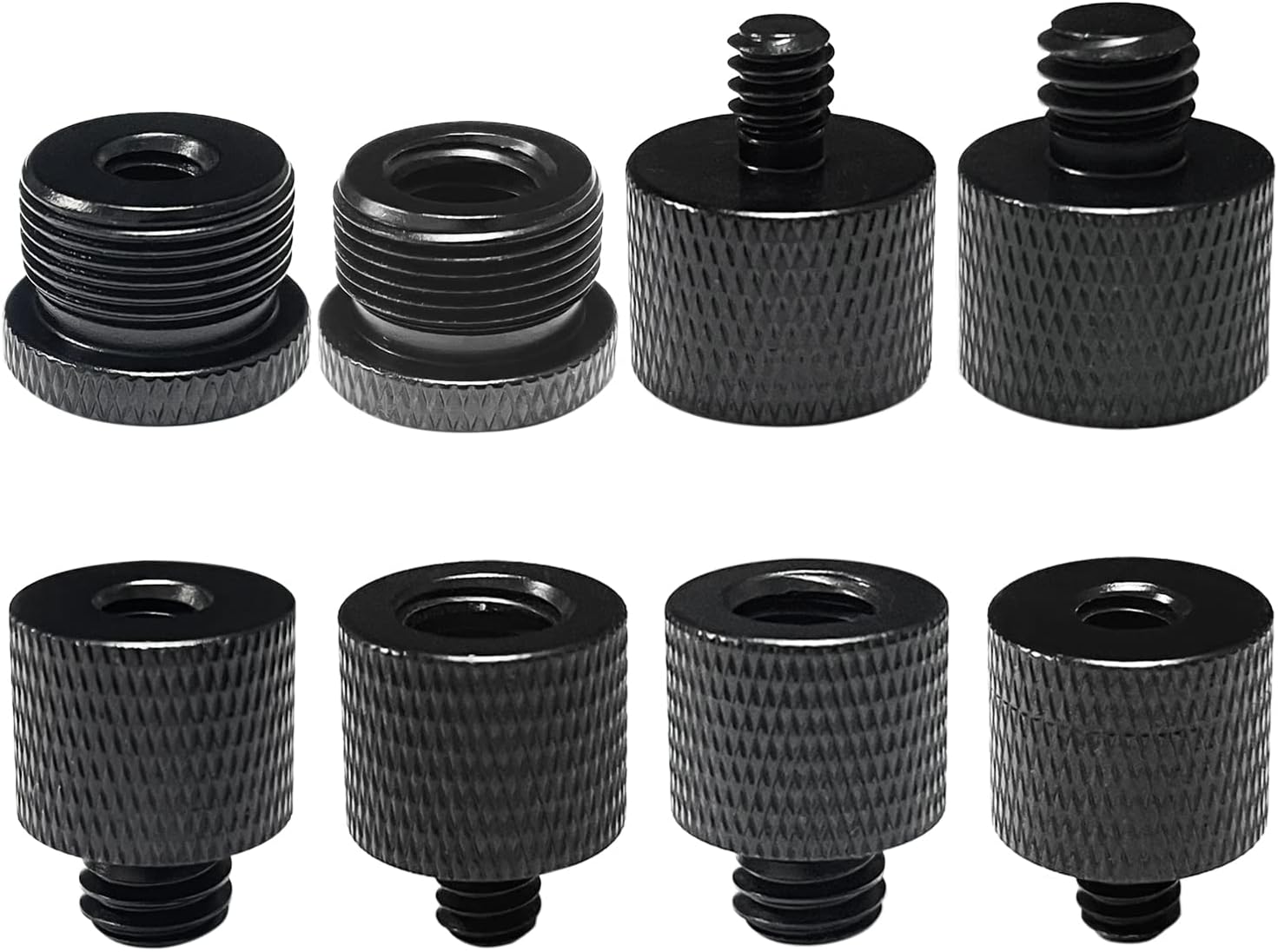 Amazon.com: 8 Pcs Mic Stand Adapter Mic Thread Adapter Set, 5/8 Female ...