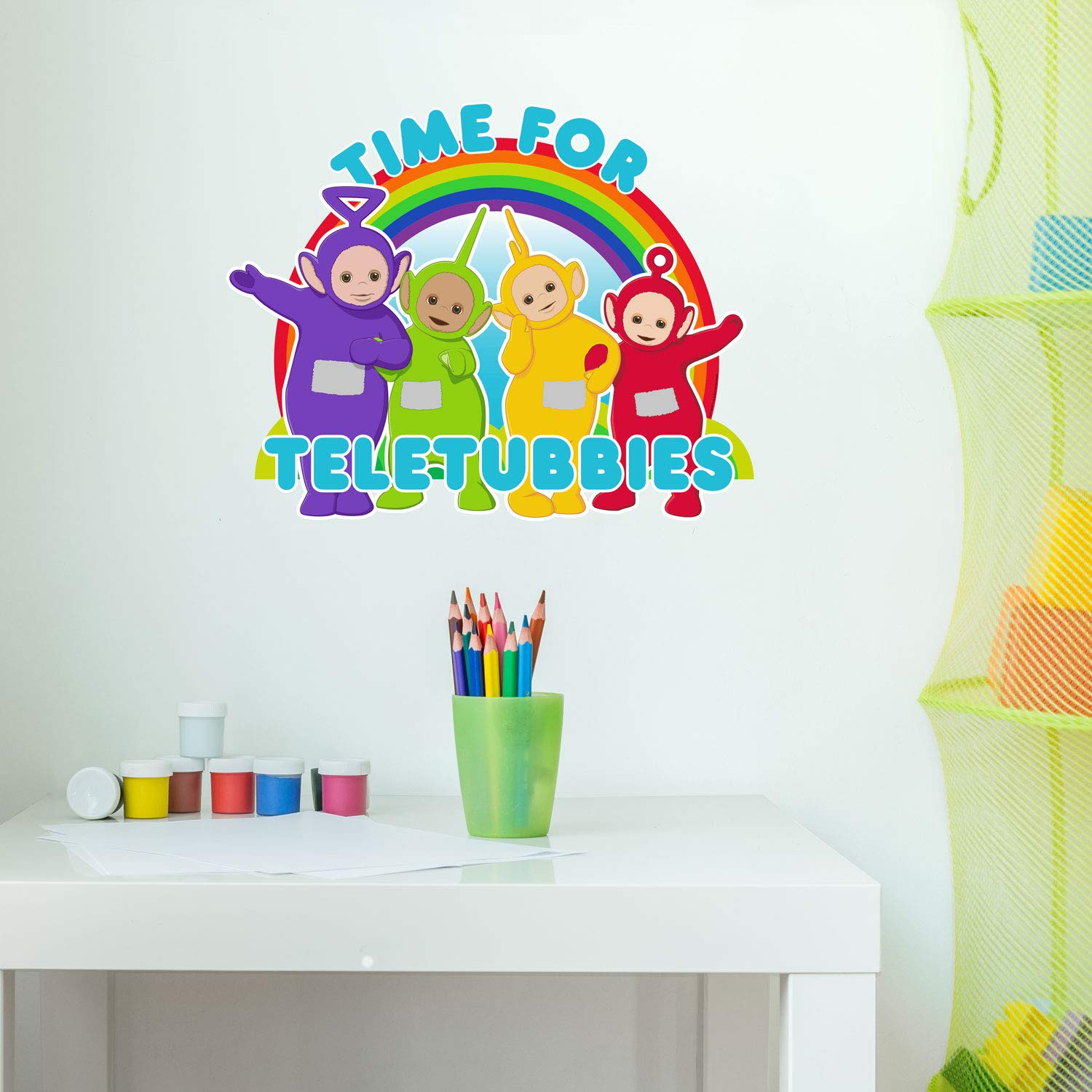 Time for Teletubbies wall sticker | Official Teletubbies wall stickers ...