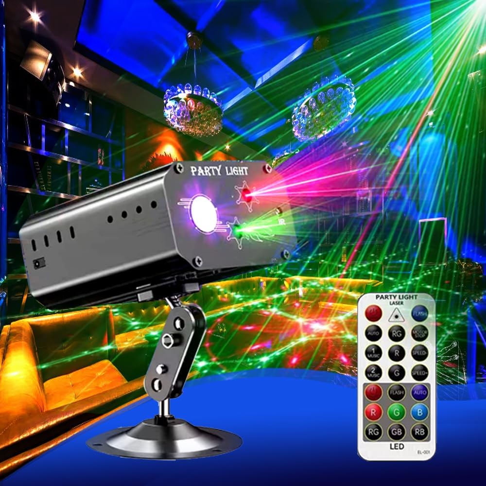 DJ Disco Party Lights Stage Lights Spooboola Led Stage Projector Stage ...