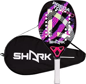Amazon.com : Shark Predator 20MM | Beach Tennis Racket Carbon Fiber ...