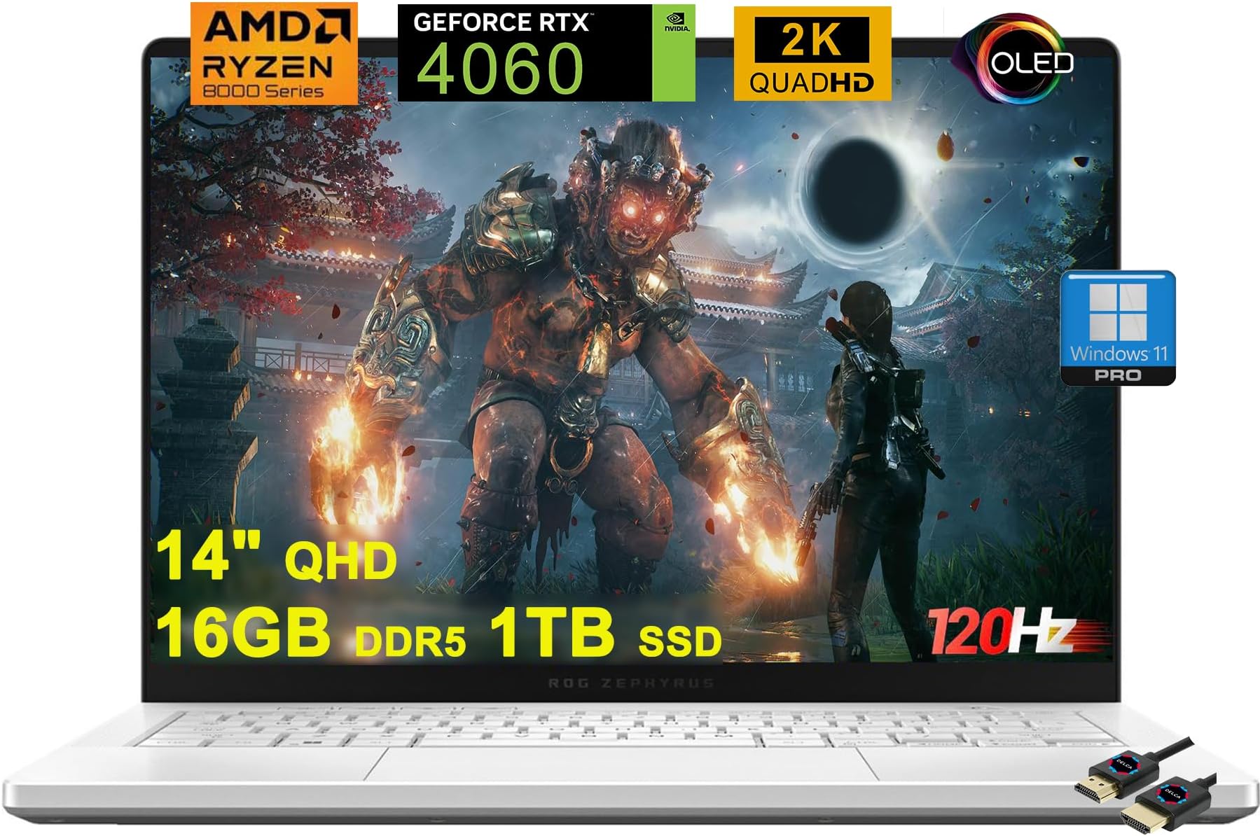 Amazon.com: ASUS 2024 MUX ROG Zephyrus G14 14" OLED 120HZ 3K(2880 x ...
