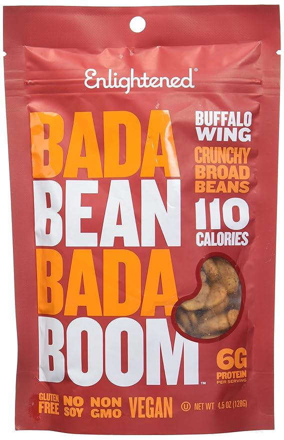 Amazon.com: Enlightened Bada Bean Bada Boom Crunchy Broad Beans Snacks ...