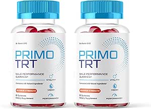 Amazon.com: (2 Pack) Primo TRT Gummies, Official Primo TRT Advanced ...