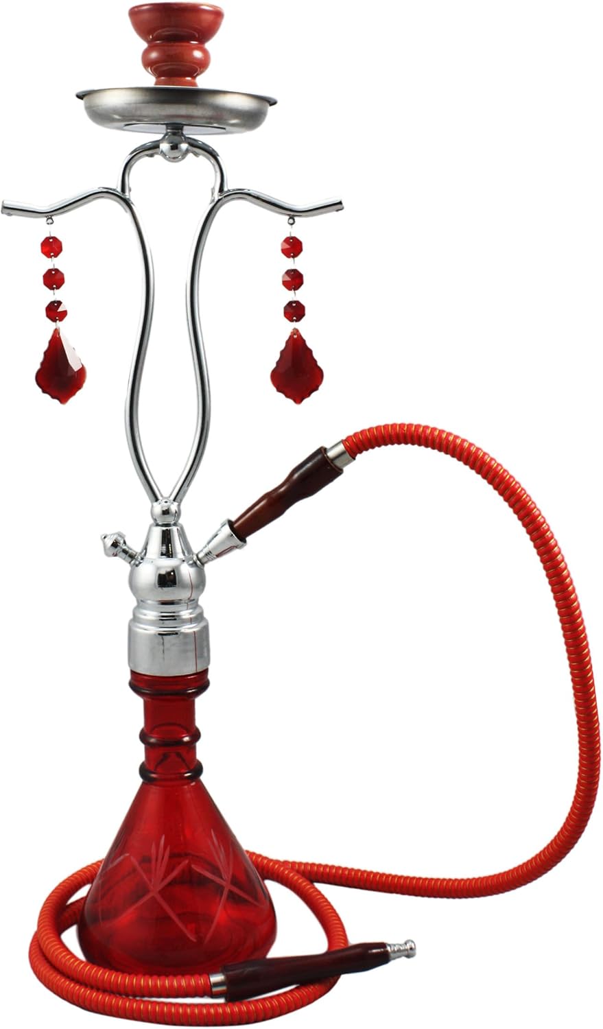 Amazon.com: Red Modern Art Hookah Amazing Hooka Sheesha Nargila 24 ...