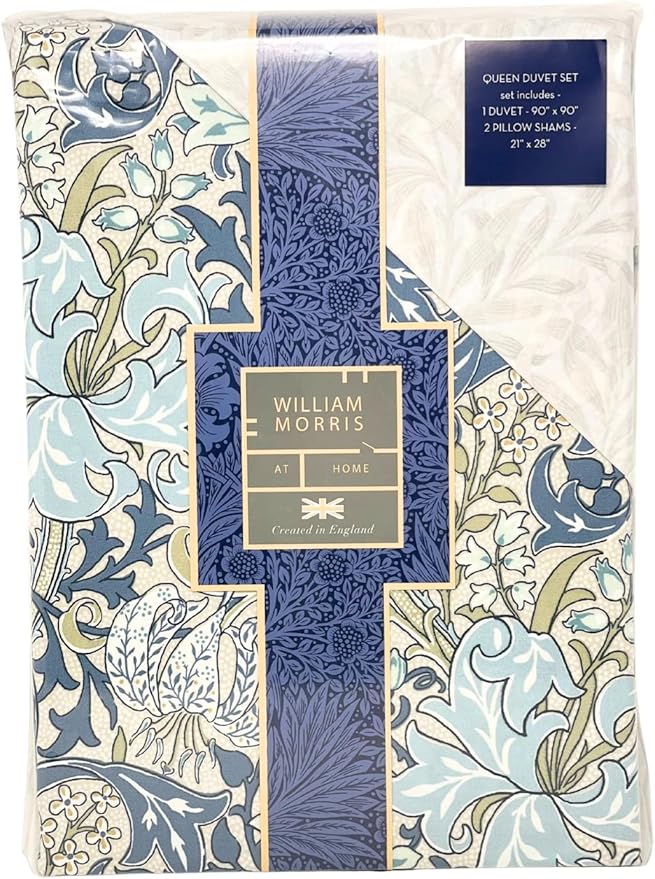 Amazon.com: William Morris England Luxurious 3 Piece 100% Cotton ...