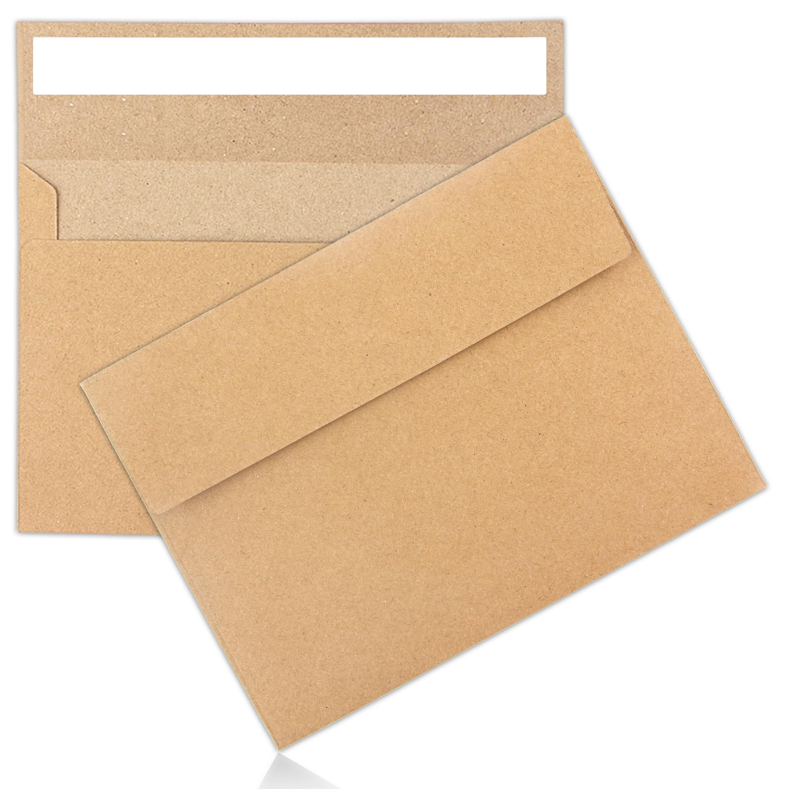 50packs A4 Kraft Envelopes 4x 6 Inch Card Envelopes Self | Desertcart INDIA