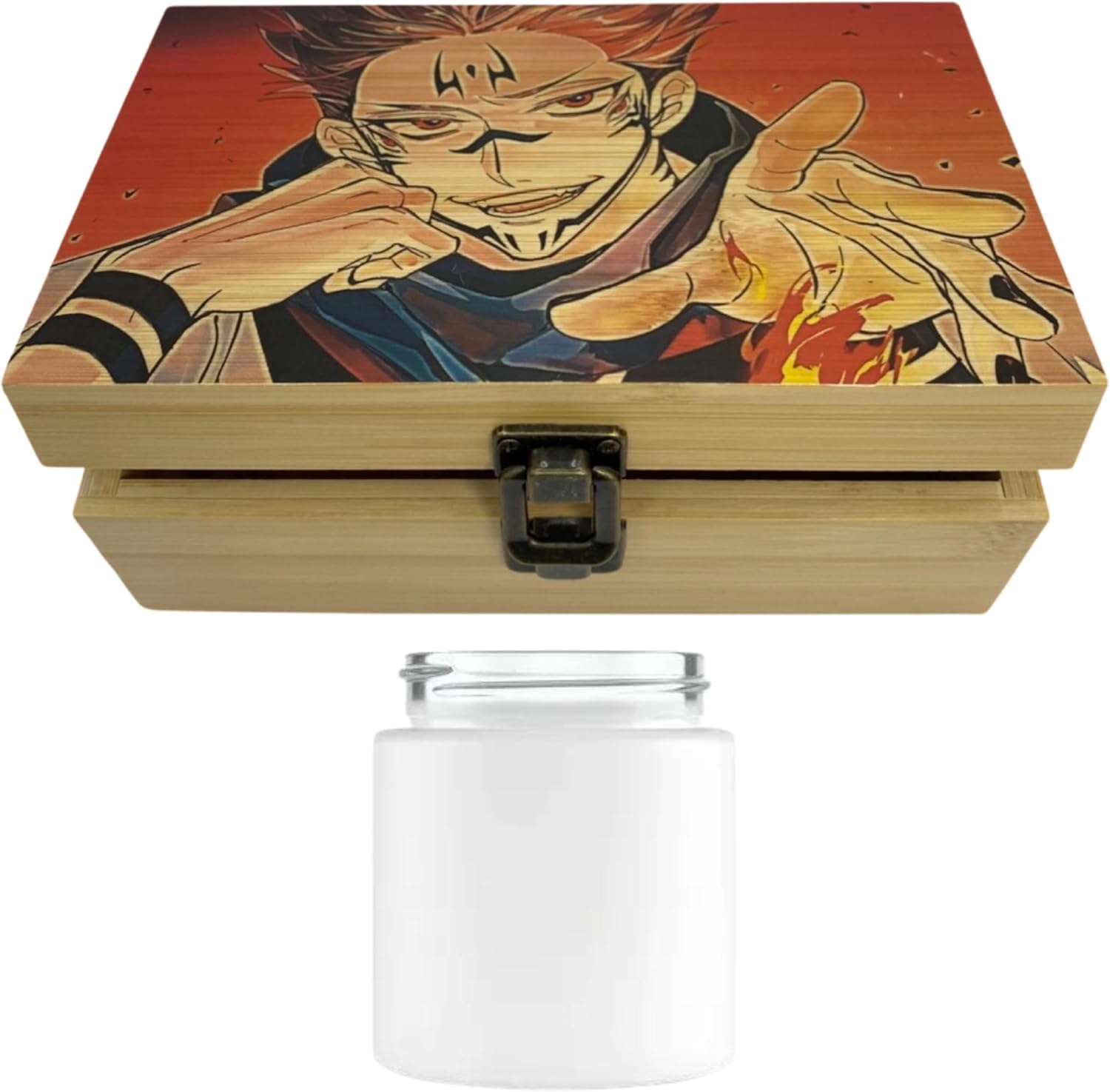 Amazon.com: Jujutsu Sorcerer Demon Fingers Anime Bamboo Stash Kit - 100 ...