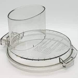 Amazon.com: Cuisinart Work Bowl Cover w/ Large Feed Tube: Food ...