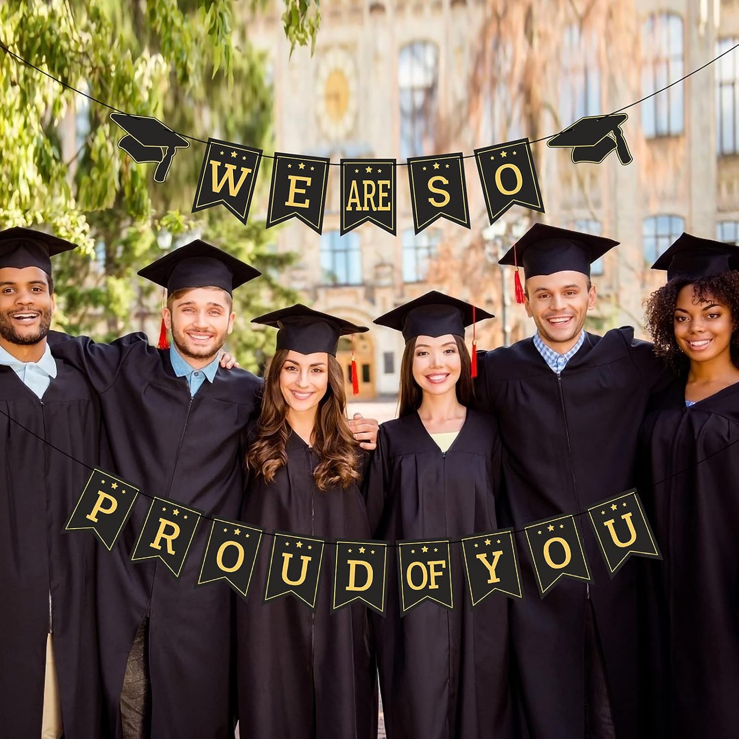 KATOOM Graduation Bunting,WE ARE SO PROUD OF YOU Banner 2021 Congrats ...