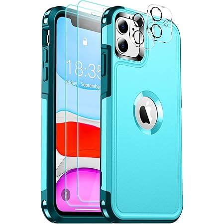 Amazon.com: SPIDERCASE Shockproof for iPhone 11 Case,[10 FT Military ...