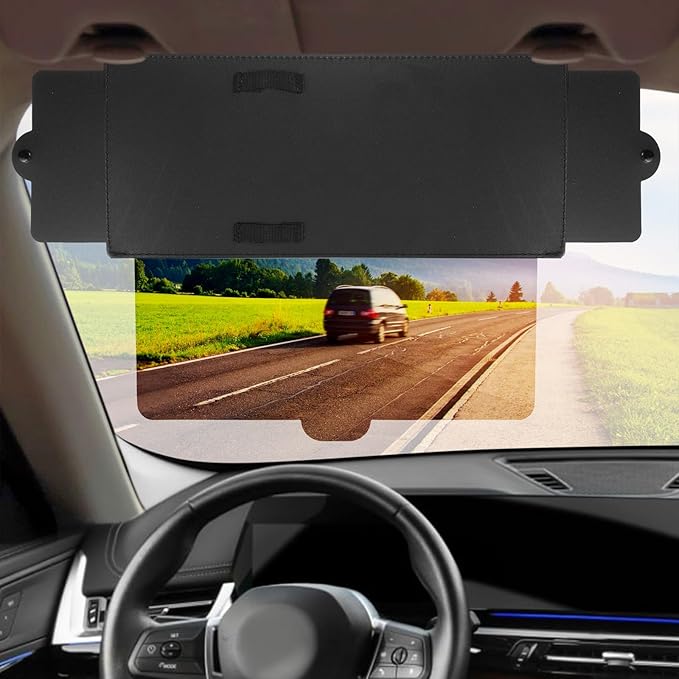 Amazon.com: Upgraded Polarized Car Visor Extender, Sun Visor Extender ...