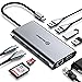 Amazon.com: USB C Hub, UtechSmart USB C Ethernet Multiport Adapter, 6 ...