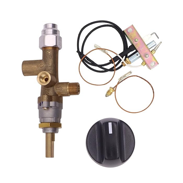 Buy Meter Star Propane Fire Pit Main Control Brass Safety Valve,Gas ...