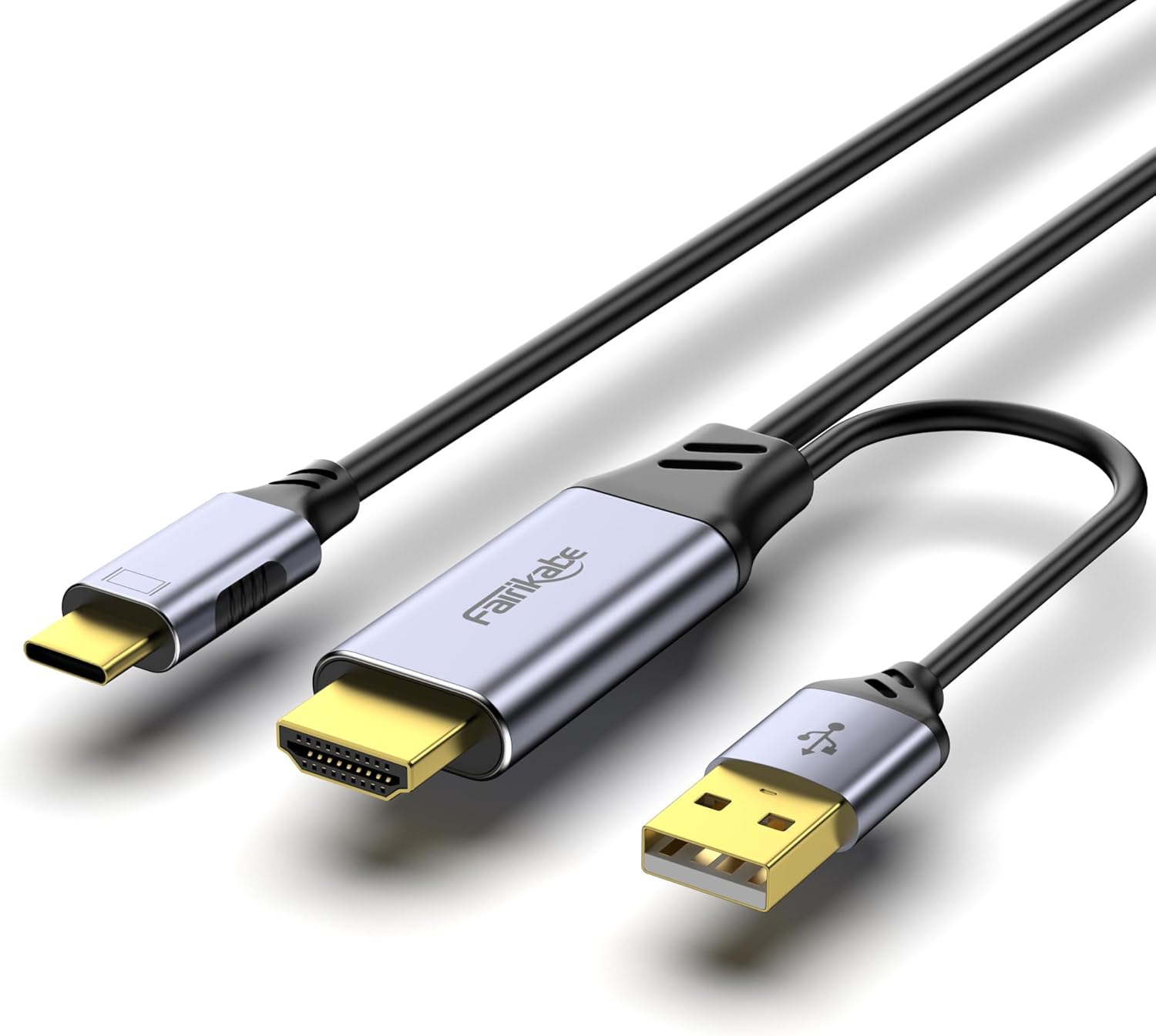 Amazon.com: HDMI to USB C Cable 4K60Hz, HDMI 2.0 to UsbC Adapter 6.6FT ...