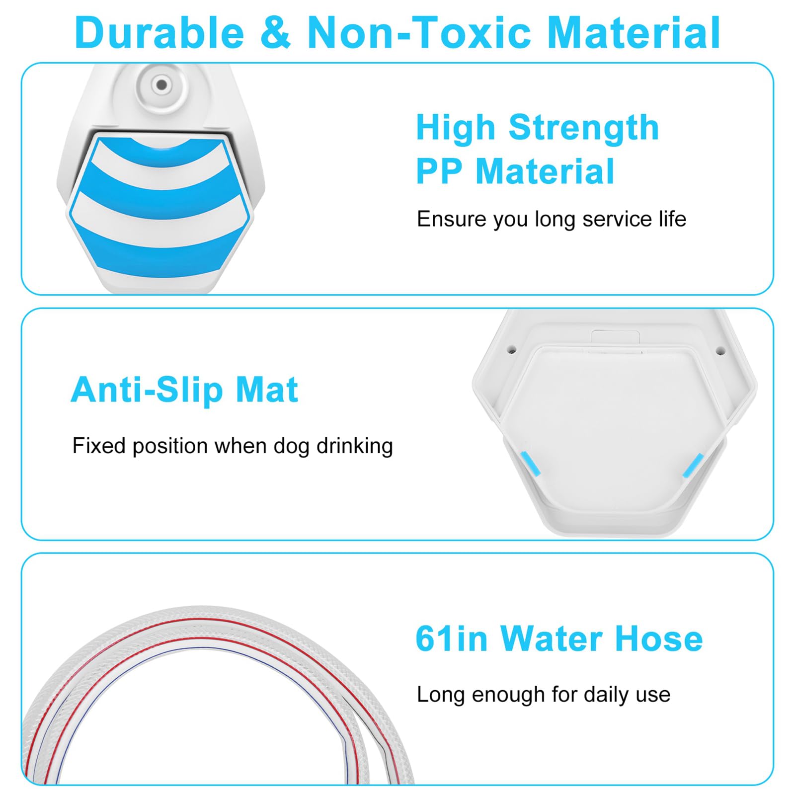 Snapklik.com : Outdoor Dog Water Fountain Step On, Outdoor Dog ...