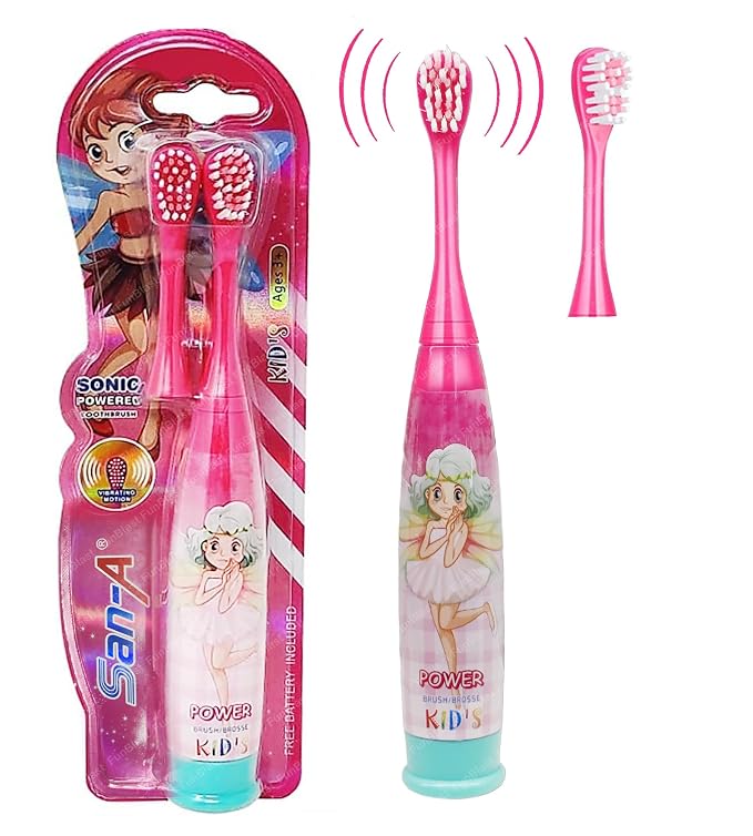 FunBlast Cartoon Electric Toothbrushes For Girls,Vibrating Motion ...