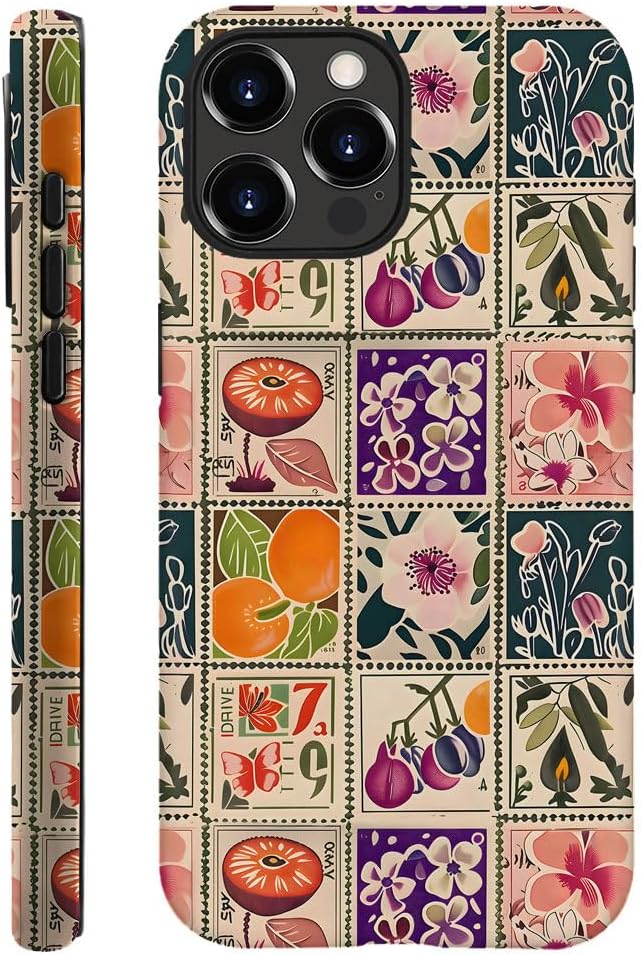 Amazon.com: European Summer Preppy Collage Hibiscus And Turtle Case for ...