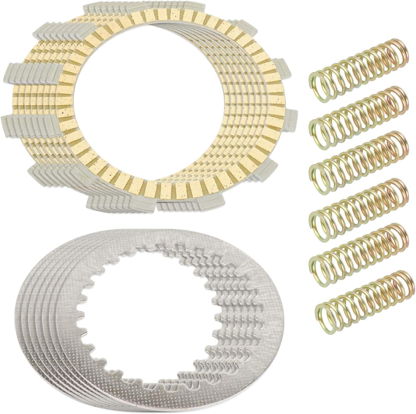Amazon.com: Caltric Clutch Friction Plates and Springs Kit Compatible ...