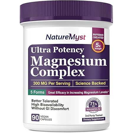 Amazon.com: aSquared Nutrition Elemental Magnesium Supplement-180 ...