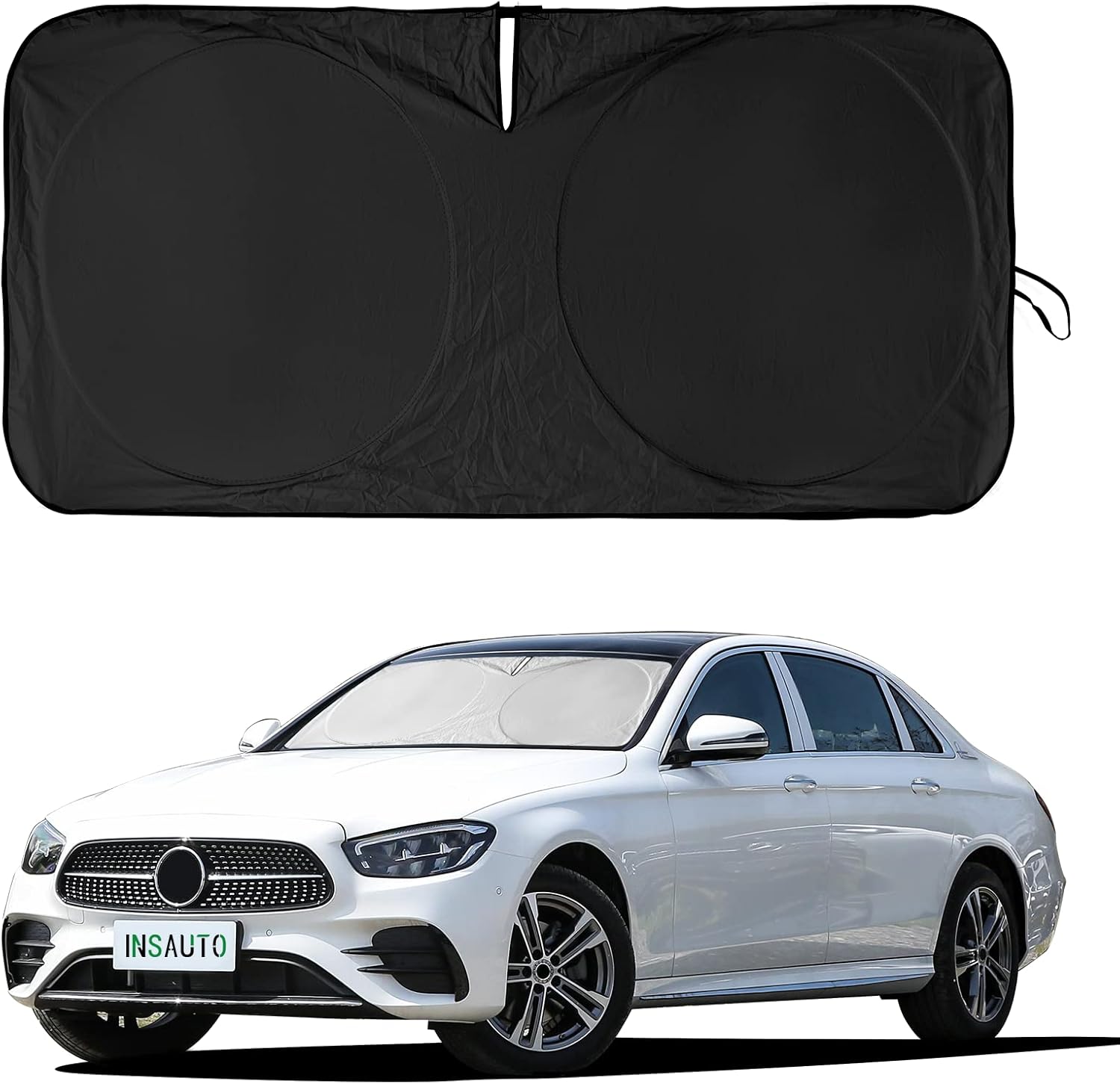 Amazon.com: for 2025 E350 Windshield Sun Shade SunShades for Mercedes ...