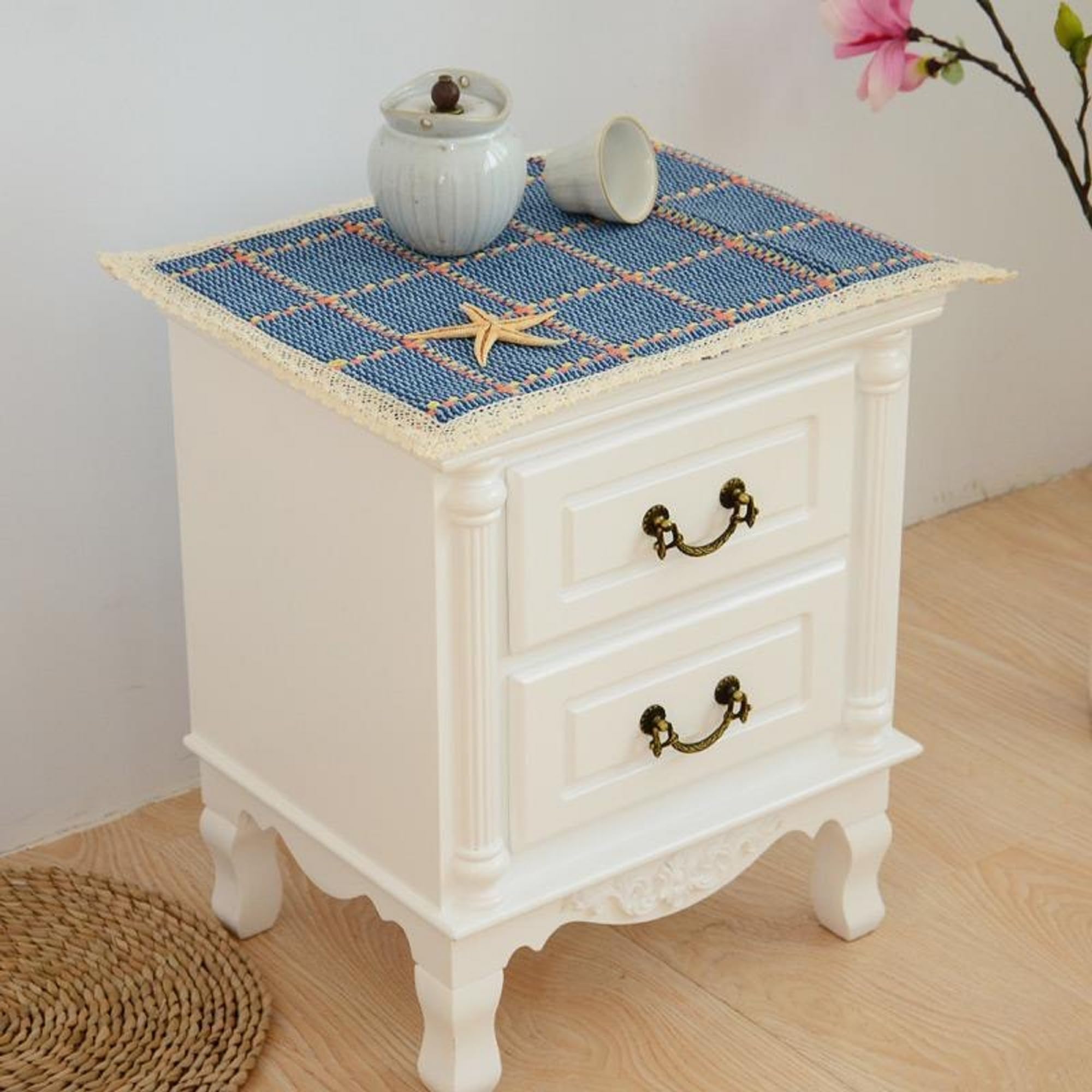 Amazon.com: YUZHANGHE Tablecloth Nightstand End Tabletop Dust Cover 15 ...