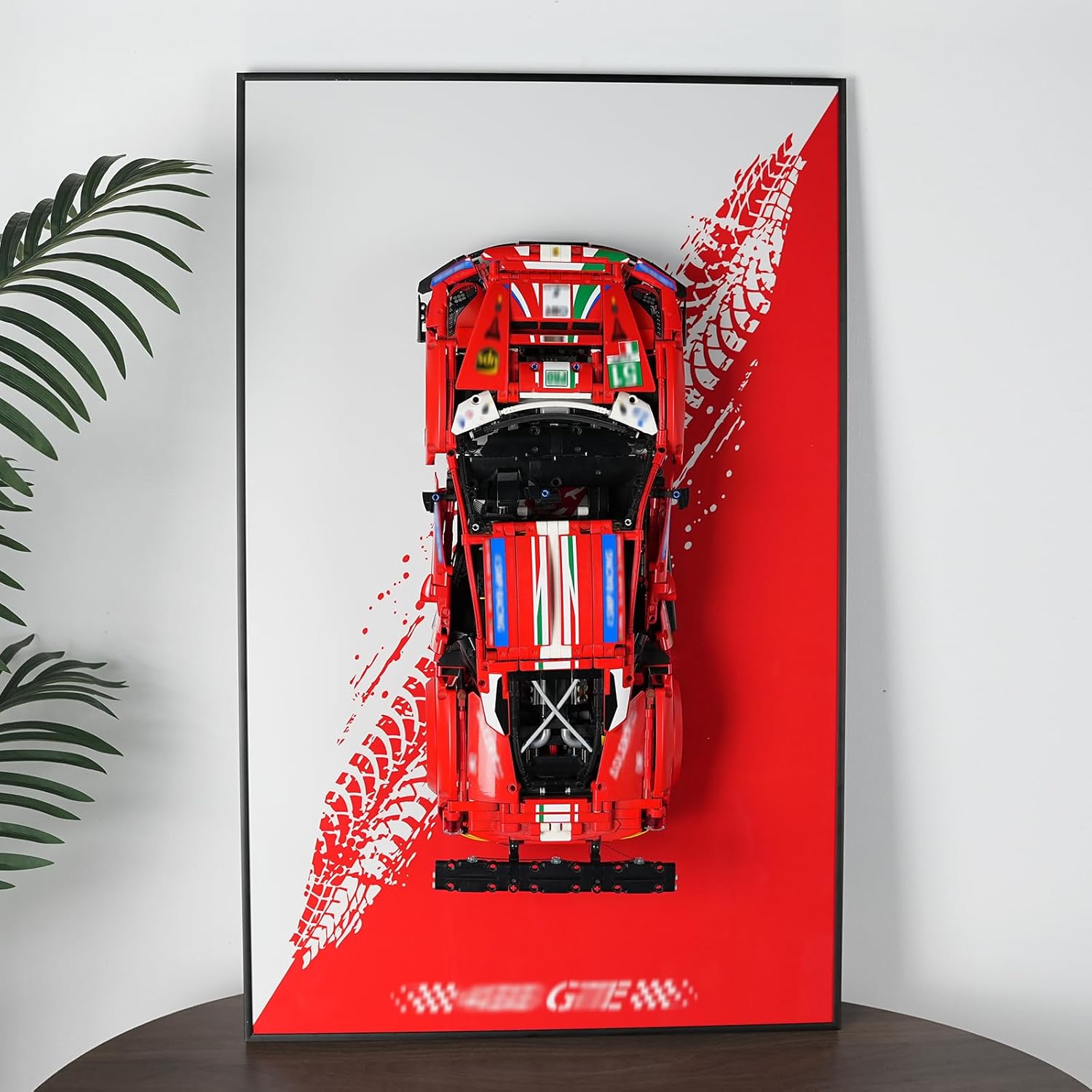Amazon.com: NAOCARD Display Wallboard for Lego Technic Ferrari 488 GTE ...