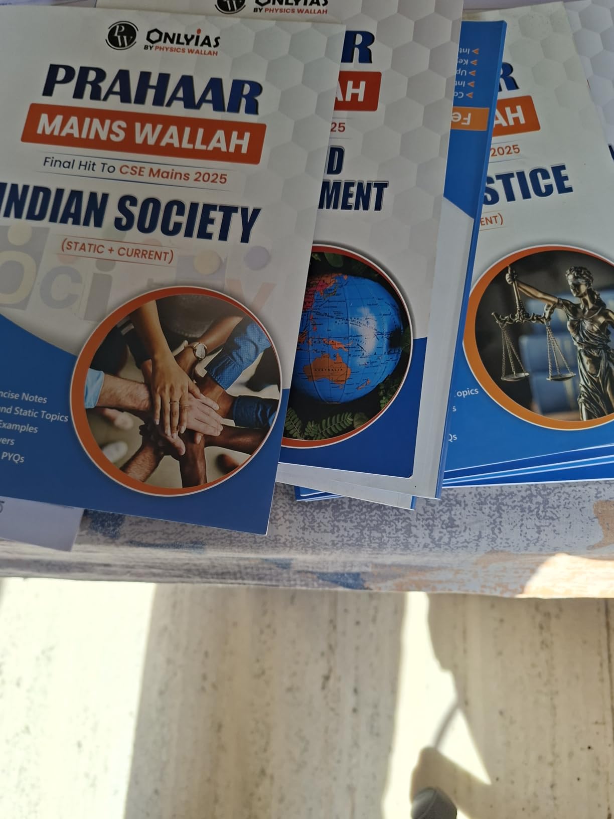 Buy PW UPSC Prahaar Mains Wallah (Static + Current) Combo Set of 15 ...