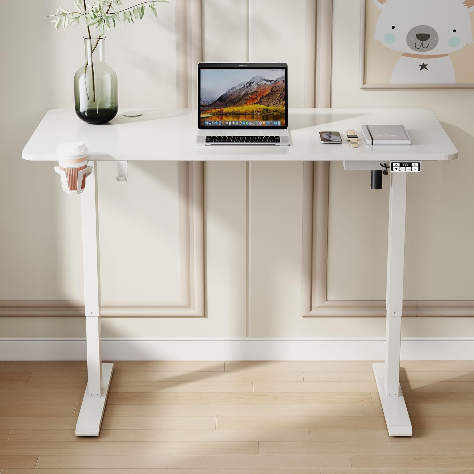 Snapklik.com : LCVXYERQ 55 Inch Electric Standing Desk, Modern Design ...