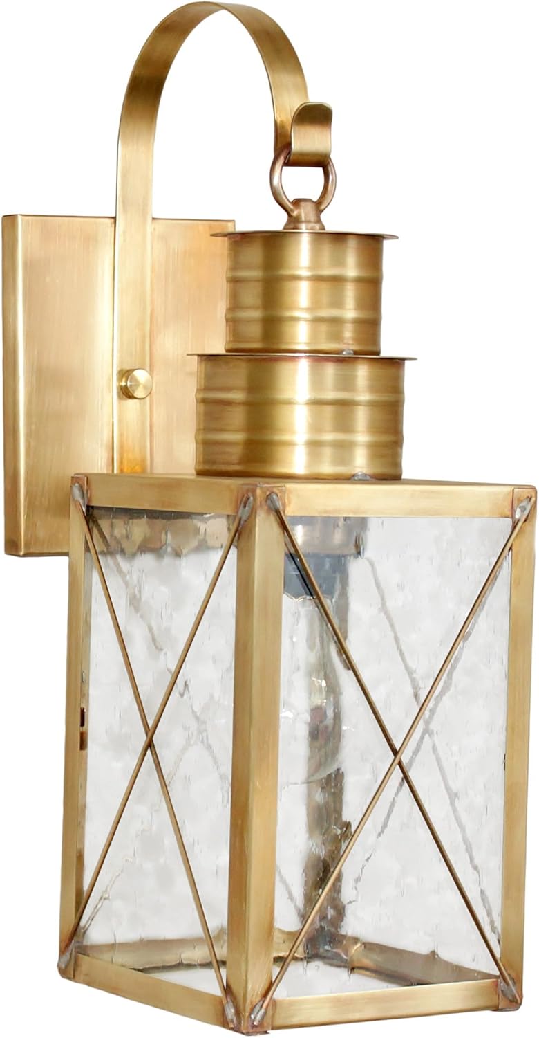 Amazon.com: Brass Traditions 221-P SXDC Medium Wall Lantern 200 Series ...
