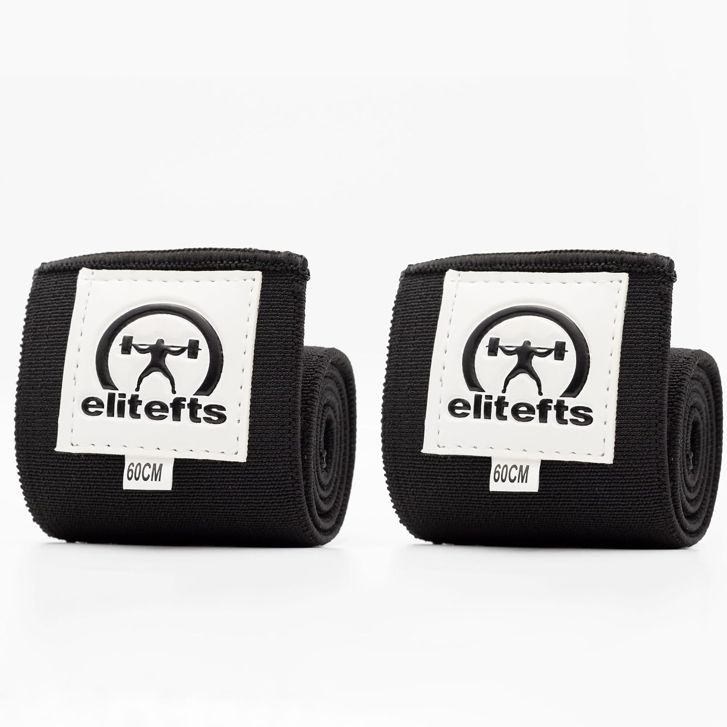Amazon.com: EliteFTS Super Heavy Wrist Wraps Black 60cm - Professional ...