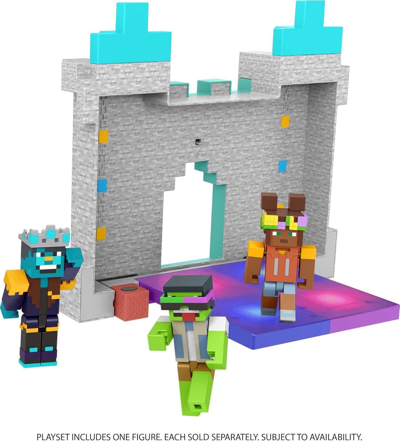 Buy Minecraft Creator Series Party Supreme’s Palace Playset with Lights ...