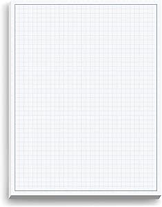 Graph Paper Pad for Blueprint Drawings, Drafting, Engineering Drawing ...