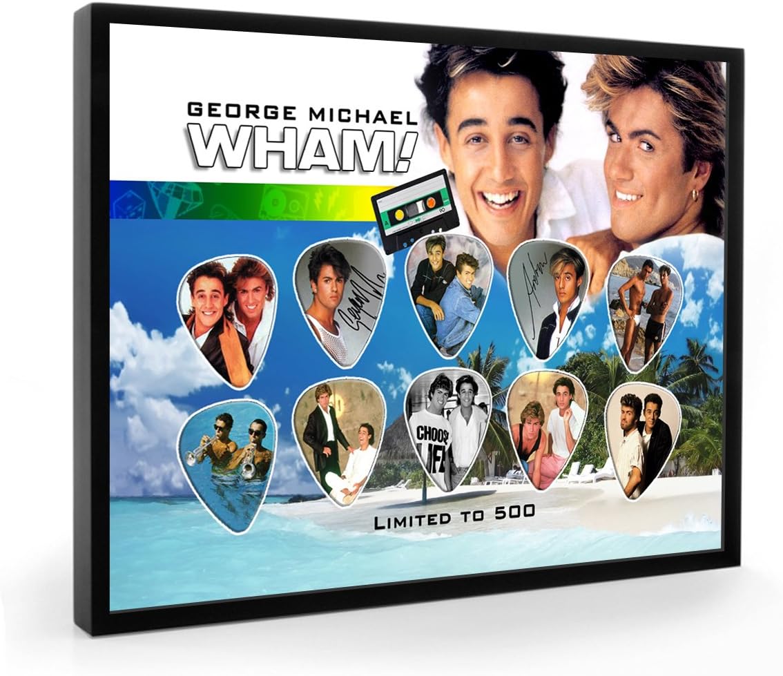 Wham Framed Guitar Pick Display Limited to 500 : Amazon.ca: Musical ...