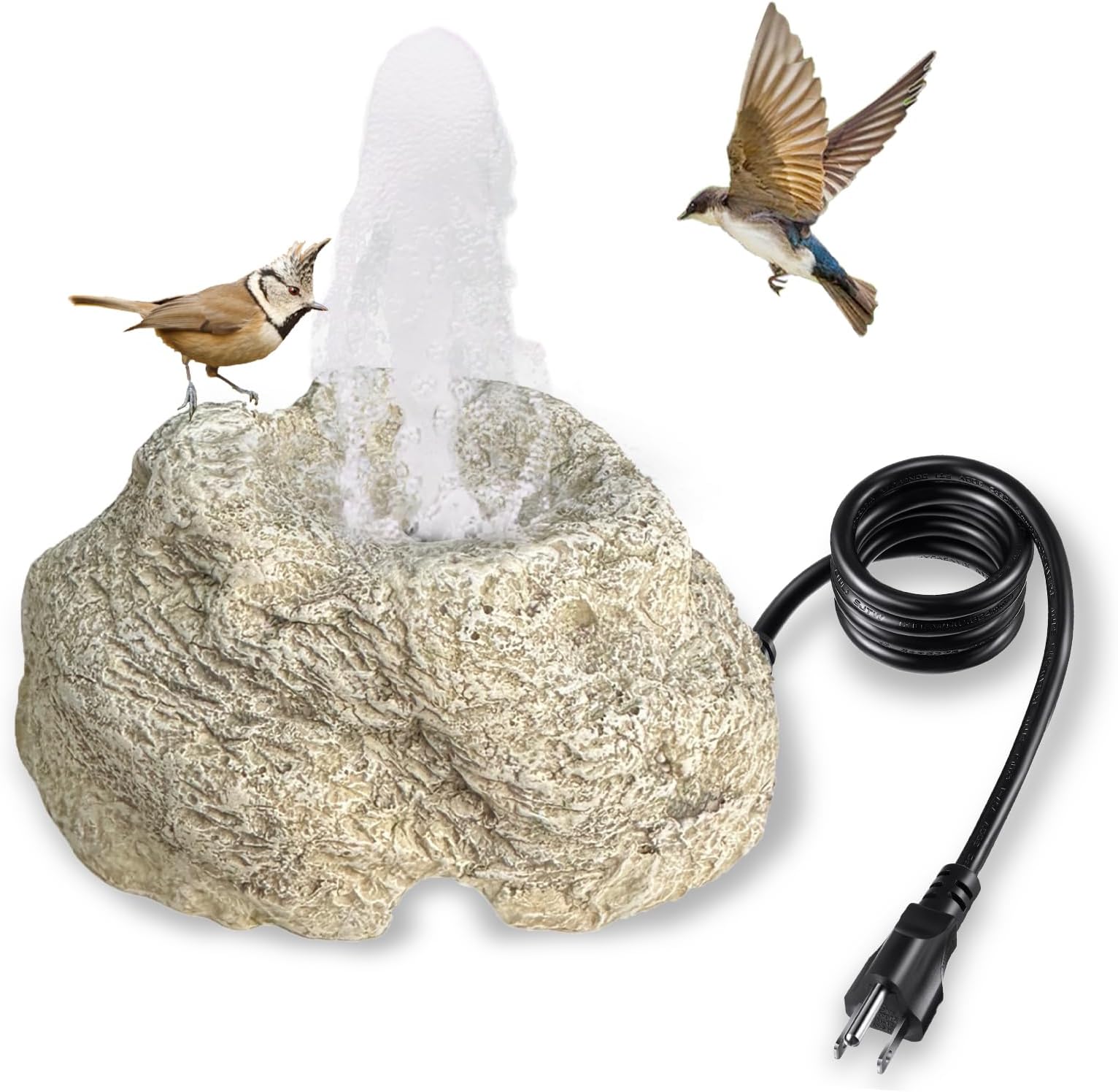 Amazon.com: Quackups Solar Bubbler Fountain for Hummingbirds, Small ...