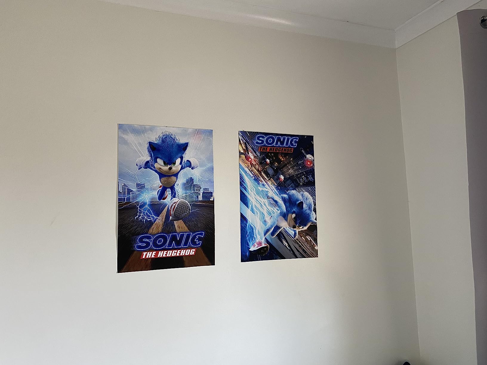 Padieoe Sonic the Hedgehog Poster Canvas Wall Art Cool Paintings Wall ...
