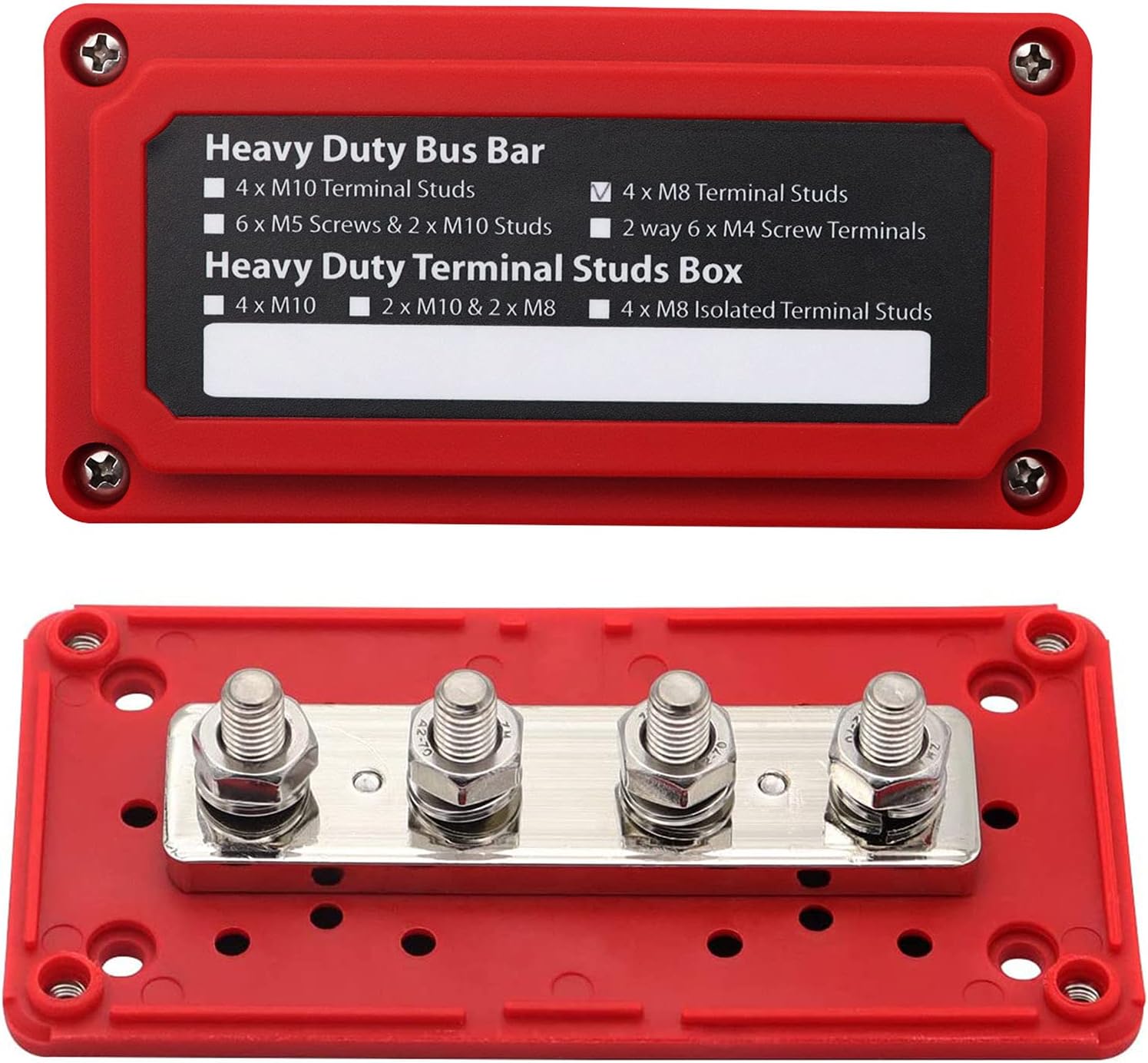 IZTOR 300A Heavy Duty Bus Bar Box Power Distribution Block with Modular ...