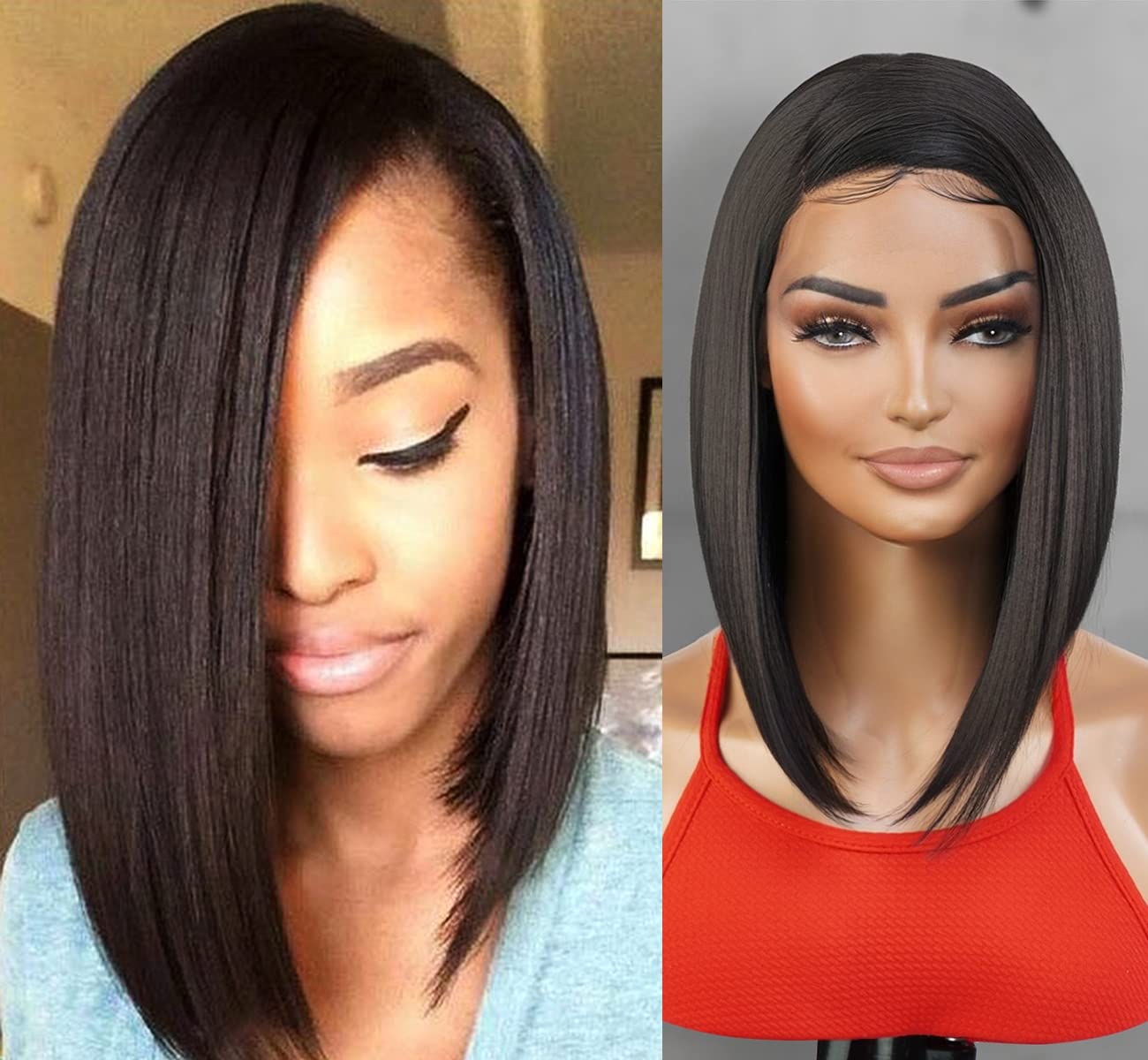 Asymmetrical Hair With Bangs