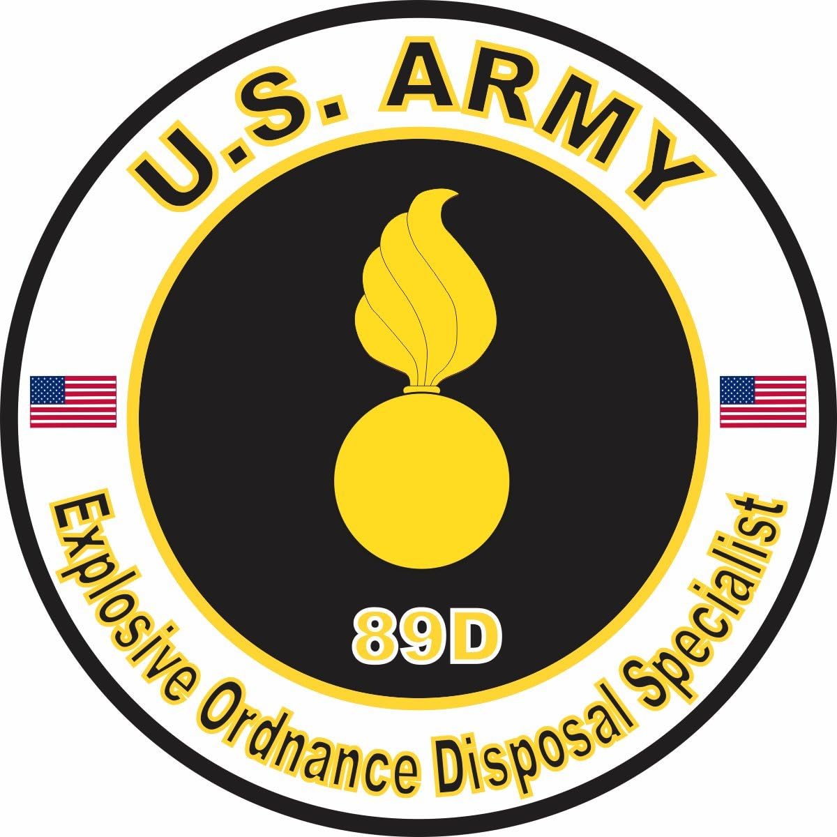 Amazon.com - US Army MOS 89D Explosive Ordnance Disposal Specialist 5.5 ...