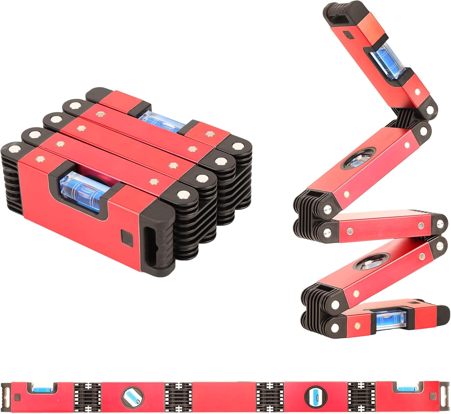 Amazon.com: 28 inch Foldable Level, Multi-Function Magnetic Level tool ...