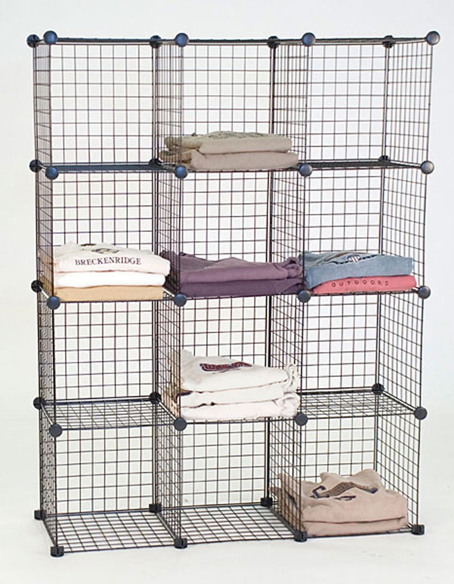 Amazon.com: Unknown DB-04120 Mini Grid Shelf Unit Grid Wall Panel ...