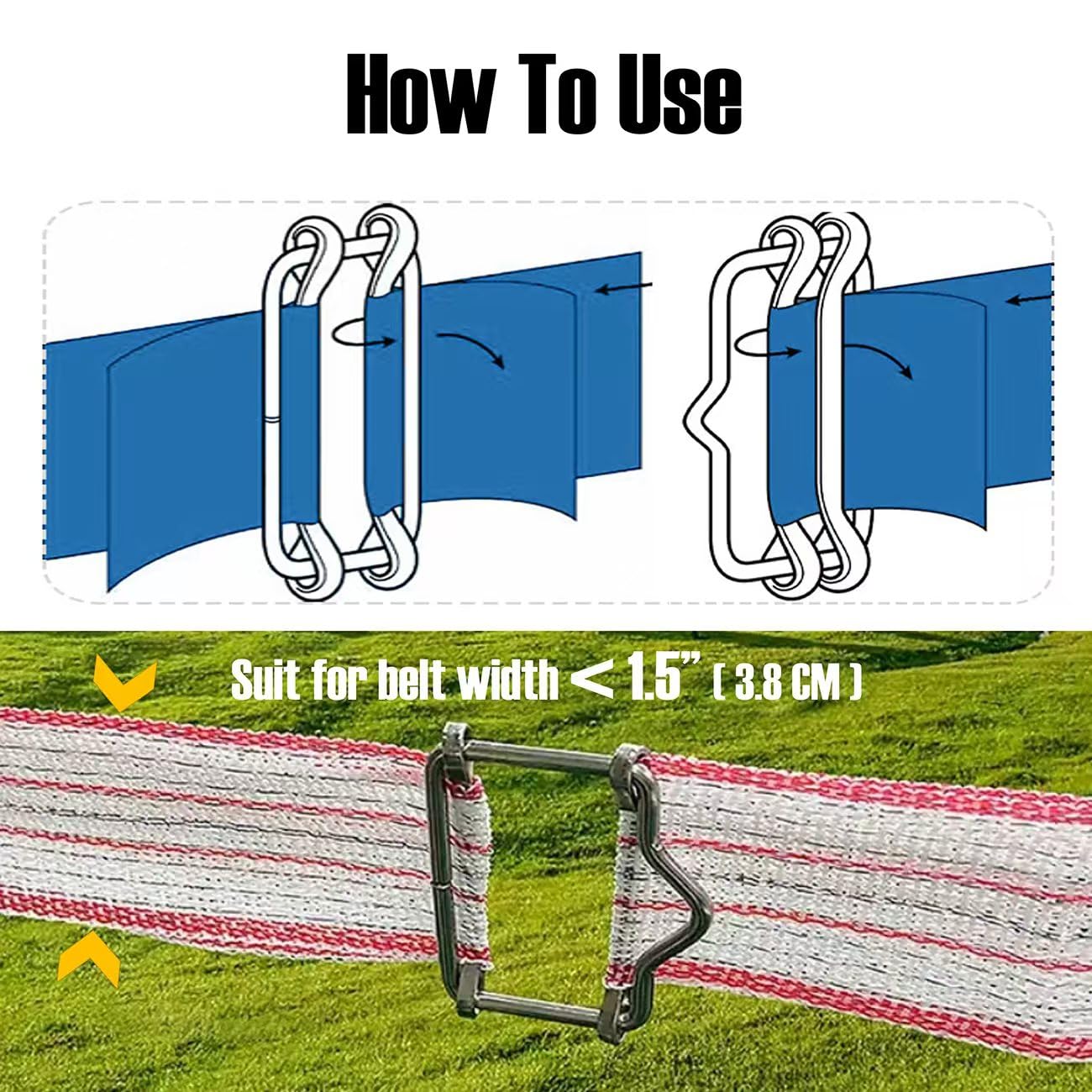 Electric Fence Splice Buckle Splicing: Why It's Needed, How To Do It