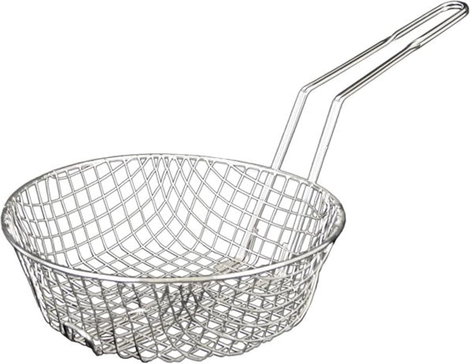 Amazon.com: TrueCraftware- 12" Round Coarse Mesh Culinary Basket Nickel ...