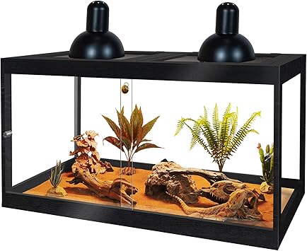Amazon.com : Prolee Reptile Terrarium Tank Up to 78 Gallon, Lizard Tank ...