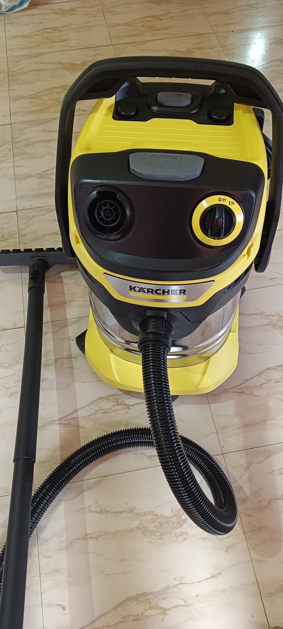 KARCHER WD5 Premium 13482300, Wet & Dry Vacuum Cleaner with 25 LTR. S.S ...