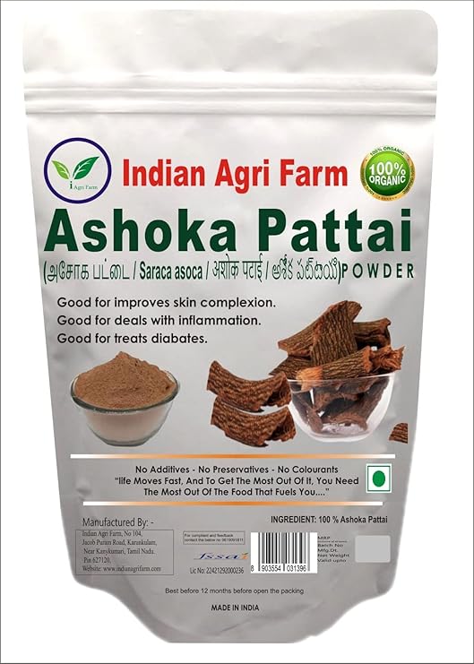 Buy Iagrifarm Ashokapattai/Ashoka Chaal/Ashoka Bark/Saraca Asoca Powder ...