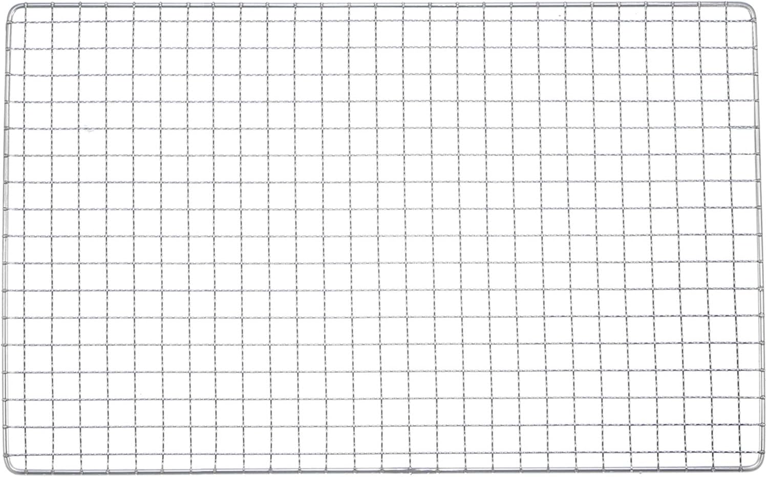 Amazon.com : HARFINGTON Square BBQ Grill Net 15.4"x9.4" Stainless Steel ...