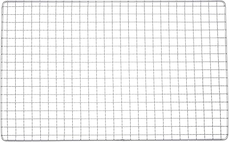 Amazon.com : HARFINGTON Square BBQ Grill Net 15.4"x9.4" Stainless Steel ...
