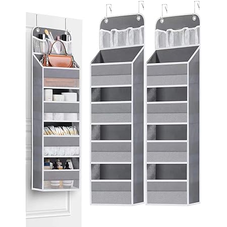 Amazon.com: Over the Door Organizer Storage - 6 Shelf Hanging Storage ...