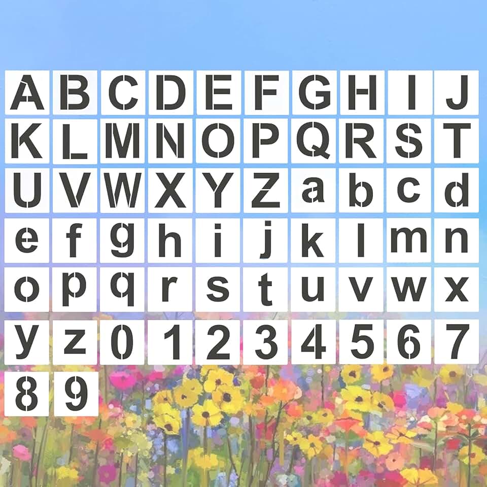 Amazon.es: plantilla letras spray